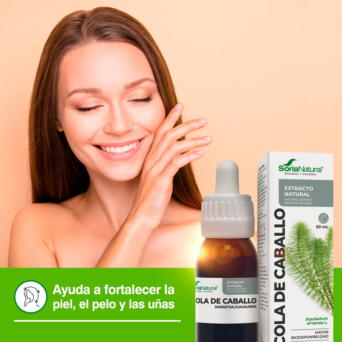 Compra Extracto De Cola De Caballo 50ml Soria Natural al mejor precio – HerboAhorro