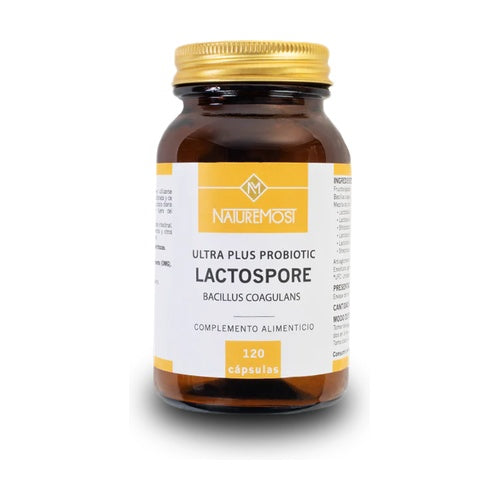 ULTRA PLUS PROBIOTIC LACTOSPORE BACILLUS COAGULANS 120 CÁPSULAS - NATU ...